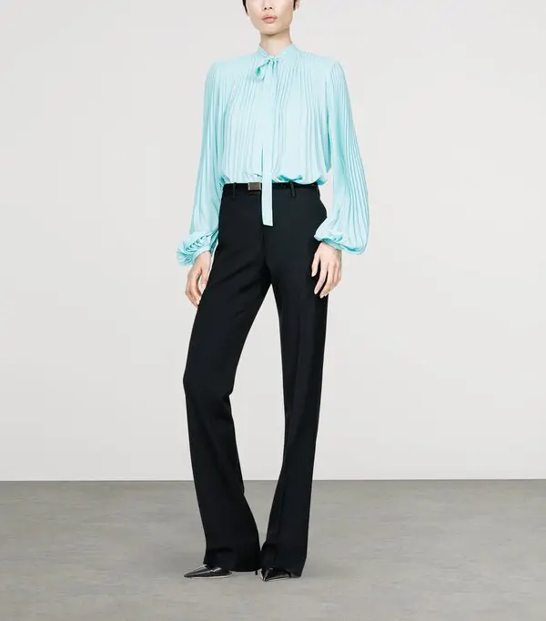 TOM FORD Sunray Plissé Shirt