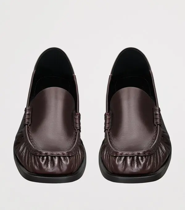 Saint Laurent Calfskin Theobald Loafers