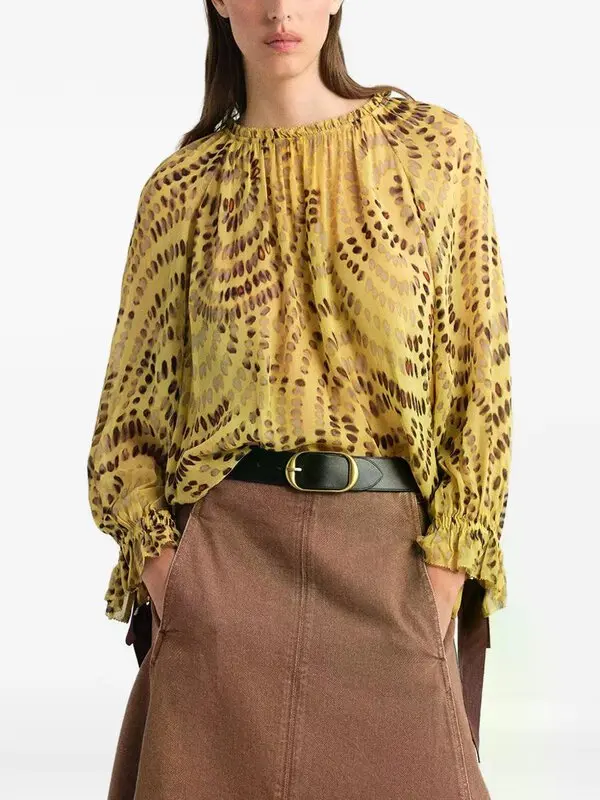 Cara Cara Cecile Ruffled Top