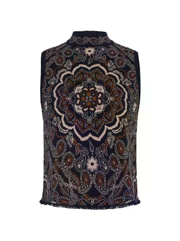 Cara Cara Julissa Bandana-jacquard Top