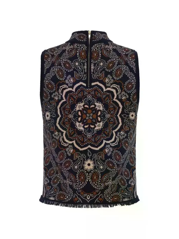 Cara Cara Julissa Bandana-jacquard Top