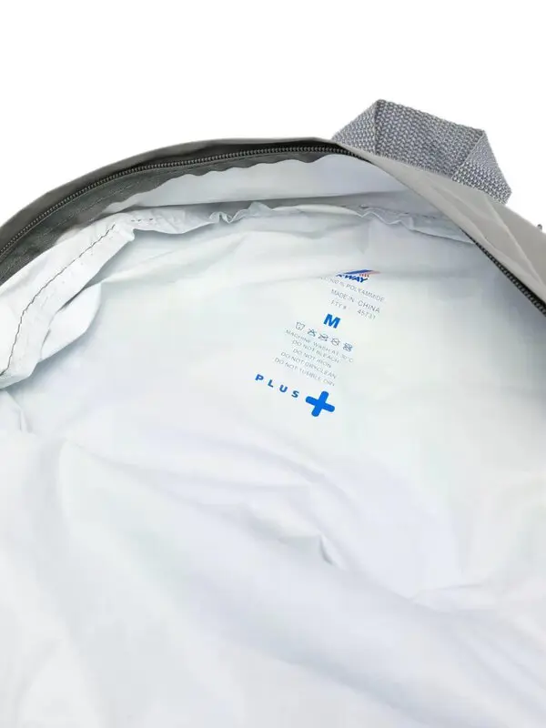K-WAY Mesh-panel Logo-print Backpack