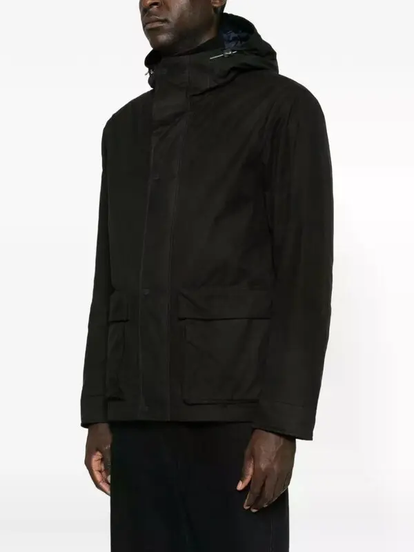Herno Hooded Flap-pocket Hooded Jacket
