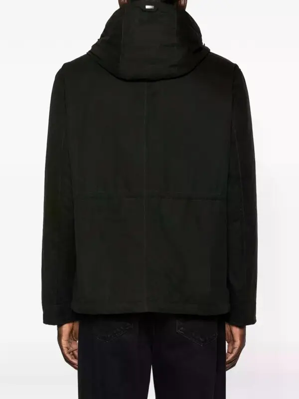 Herno Hooded Flap-pocket Hooded Jacket
