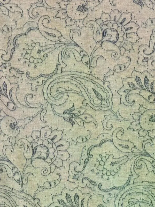 Kiton Paisley-print Frayed Scarf