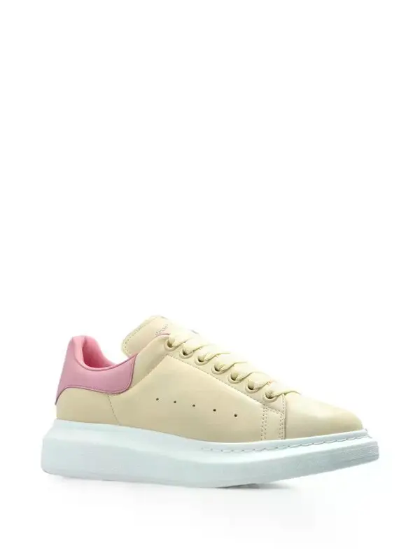 Alexander McQueen Oversized Leather Sneakers