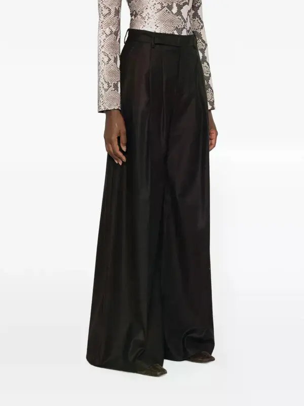 LE SULLY STUDIO Pleated Wide-leg Palazzo Pants