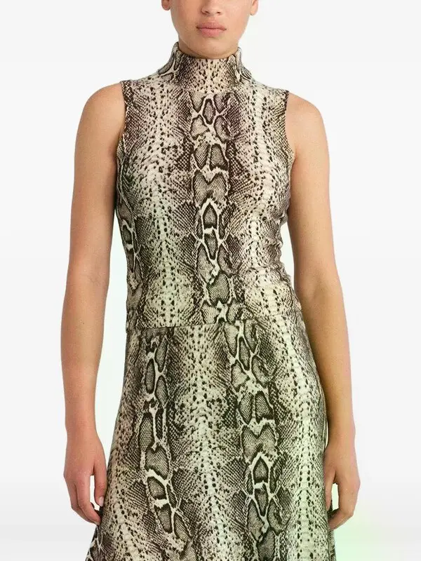 Cara Cara Dean Snake-print Top