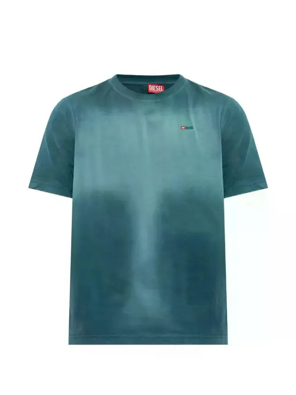 DIESEL® Logo-embroidered T-shirt