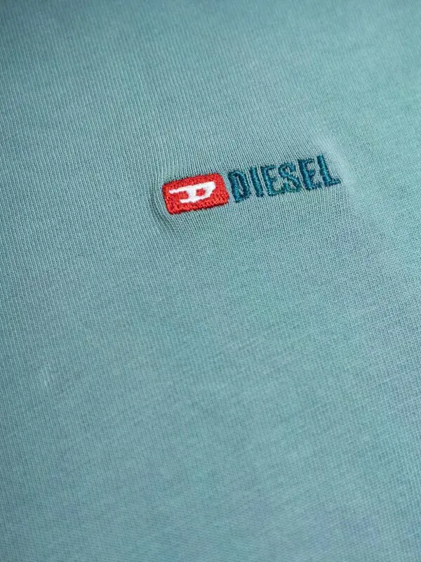 DIESEL® Logo-embroidered T-shirt