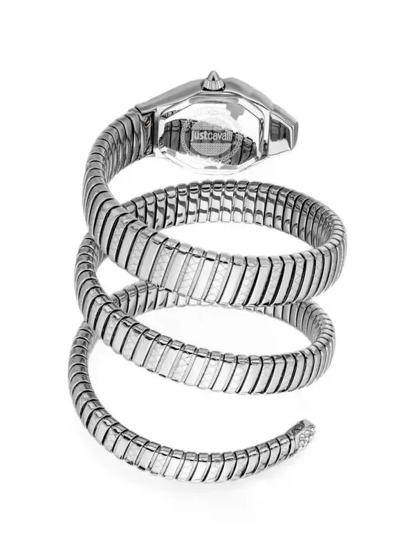 Just Cavalli Ambra Snake Crystal 22mm Watch