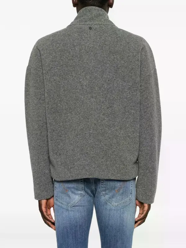DONDUP Zip-up High-neck Jacket