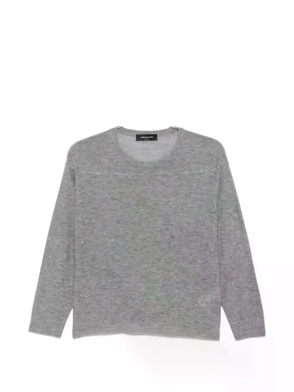 Fabiana Filippi Sequin-embellished Wool-blend Sweater