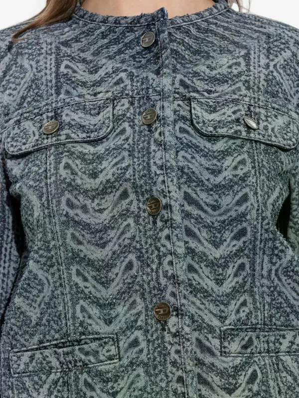 DIESEL® De-grafy-s2 Graphic-print Jacket