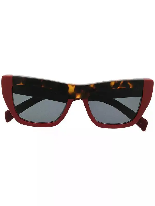 Marni Colour-block Cat-eye Sunglasses