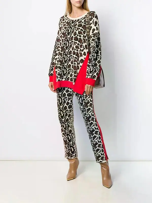 Stella McCartney Leopard Print Jumper