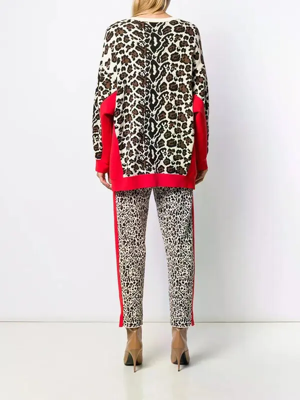 Stella McCartney Leopard Print Jumper