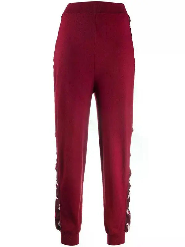 Stella McCartney Side Panelled Track Pants - Red