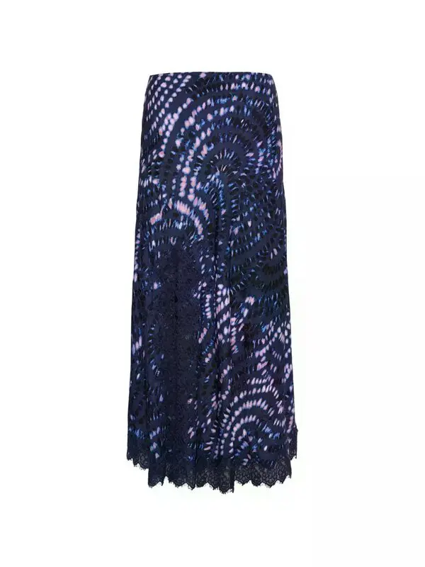Cara Cara Lou Lace-trim Midi Skirt