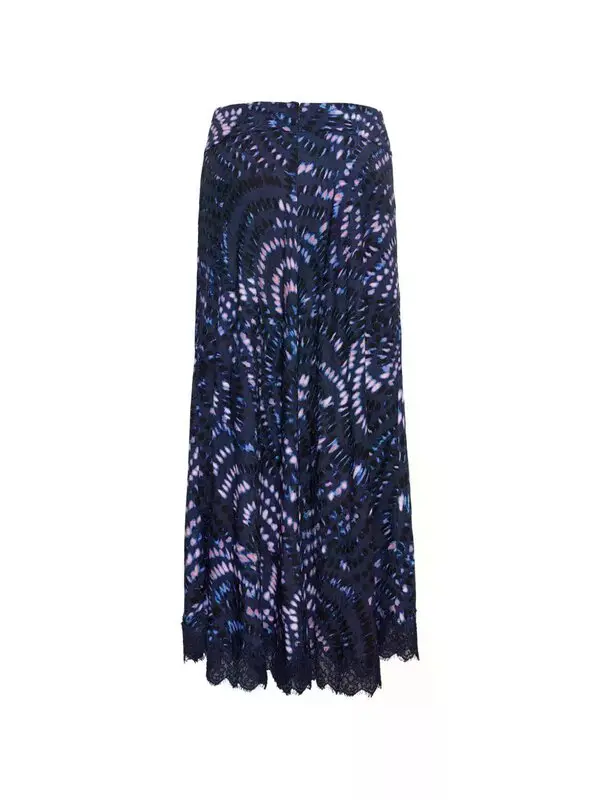 Cara Cara Lou Lace-trim Midi Skirt