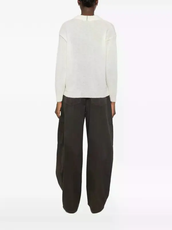 PANICALE V-neck Drop-shoulder Sweater