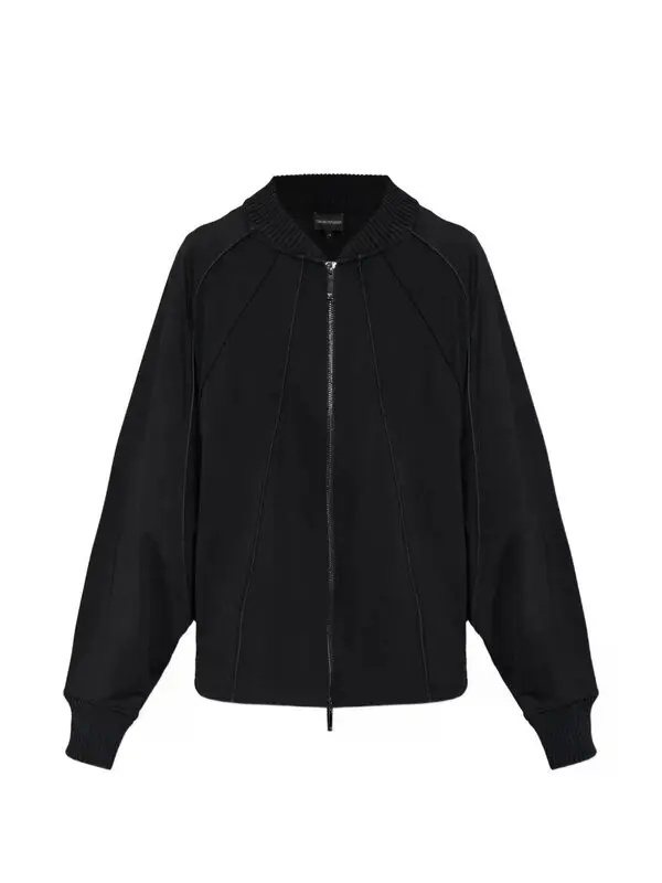 Emporio Armani Punto Milano Jersey Blouson Jacket