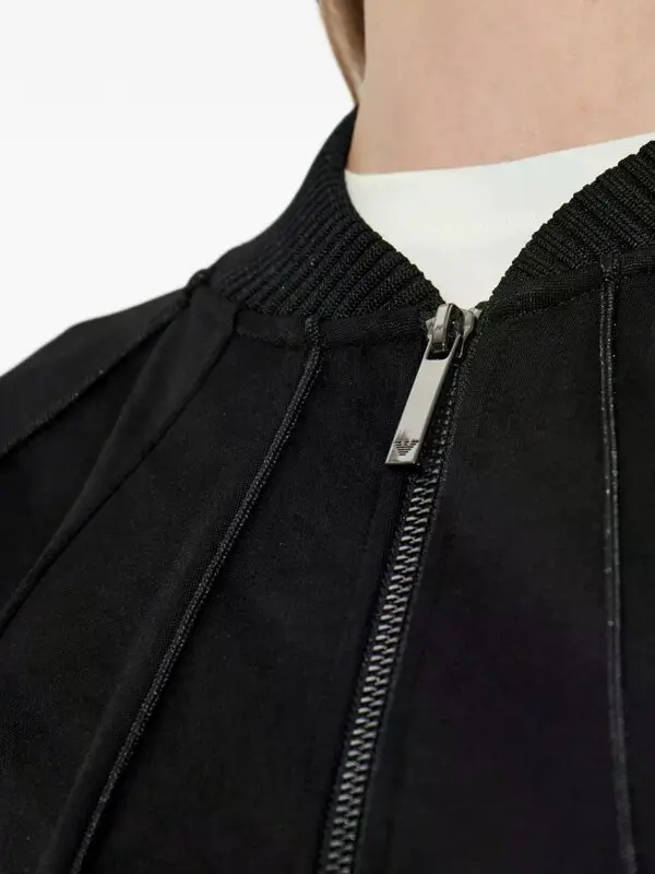 Emporio Armani Punto Milano Jersey Blouson Jacket