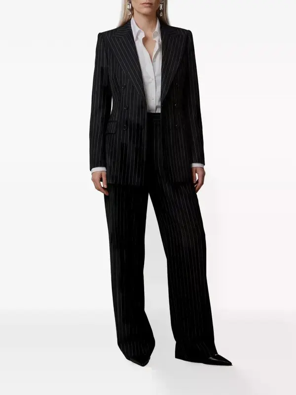 Dolce & Gabbana Double-breasted Chalk-stripe Jacket