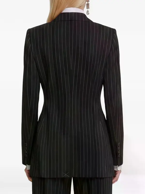 Dolce & Gabbana Double-breasted Chalk-stripe Jacket
