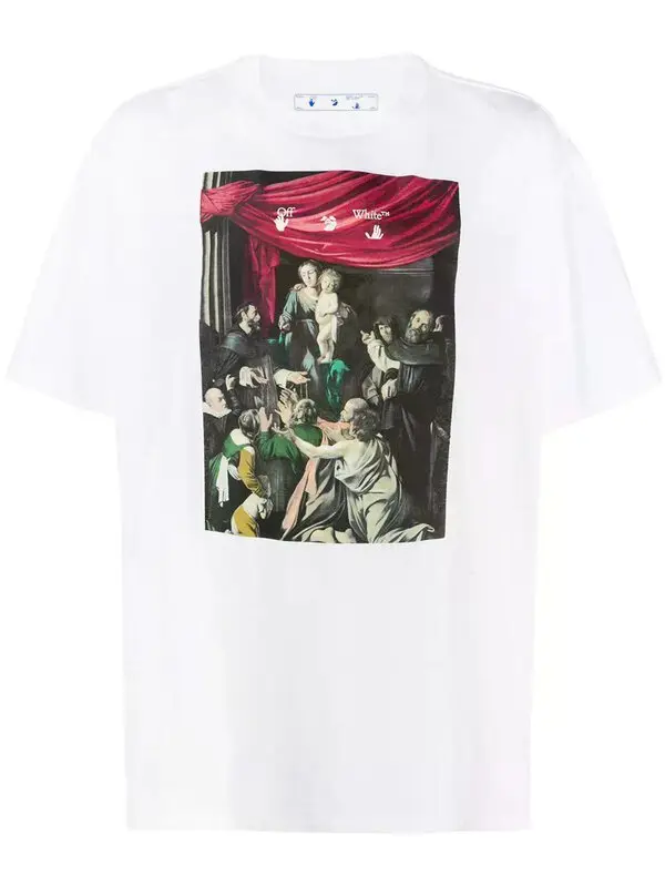 Off-White Caravaggio Painting Oversized T-shirt - White