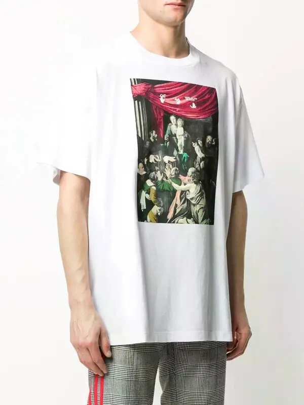 Off-White Caravaggio Painting Oversized T-shirt