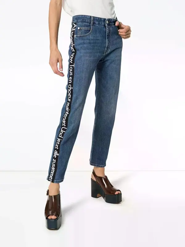 Stella McCartney All Together Now' Straight Leg Jeans
