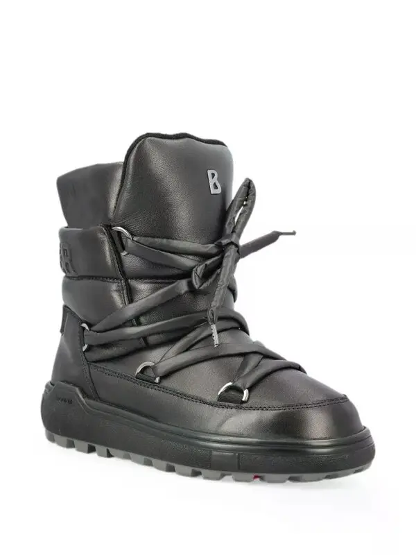Bogner Quilted Lace-up Snow Boots