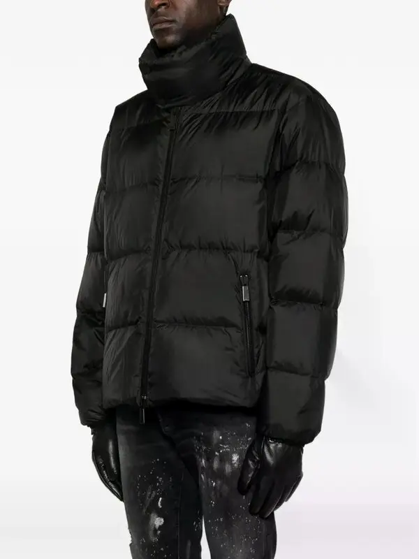 Dsquared2 Quilted High Neck Zip-fastening Jacket