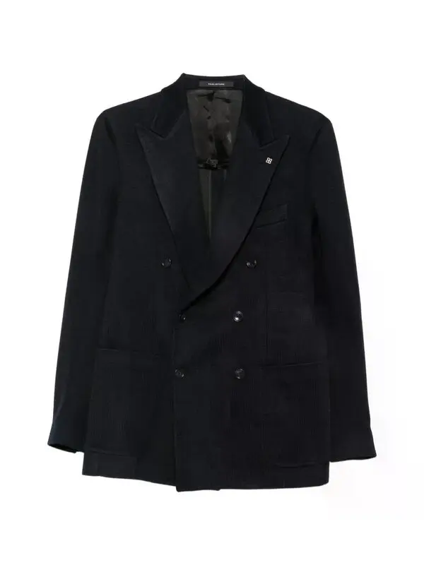 Tagliatore Double-breasted Peak-lapel Blazer