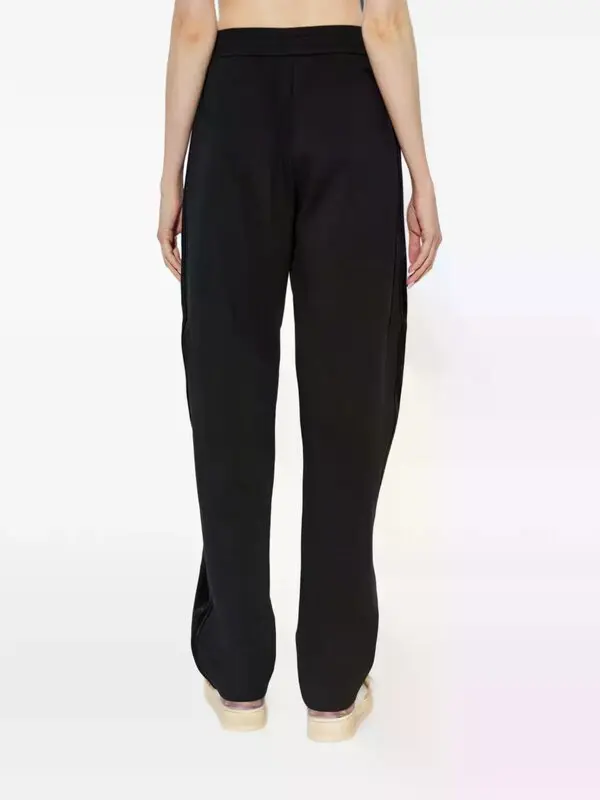 Emporio Armani Double Jersey Pants With Chenille Tape