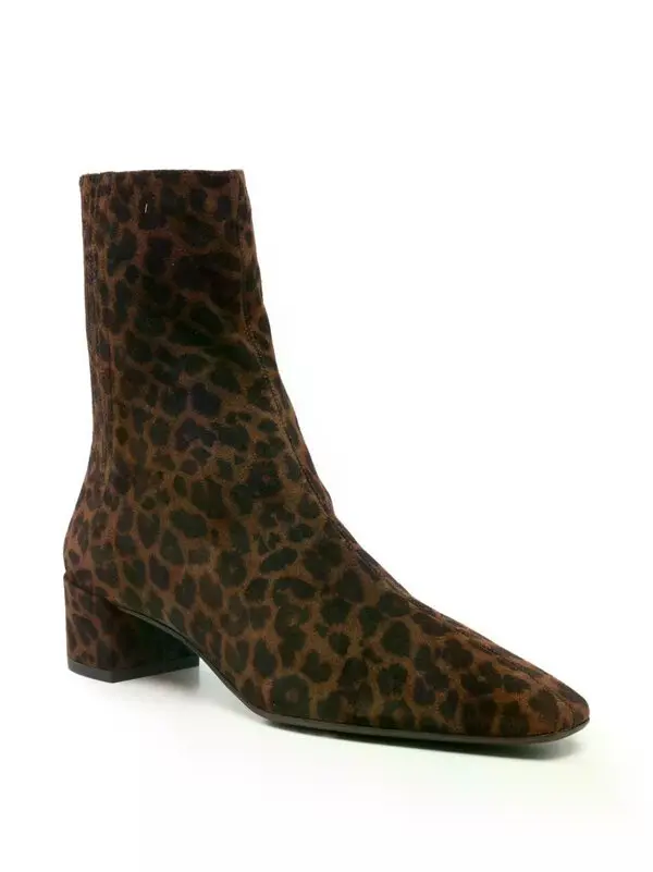 AQUAZZURA Leopard-print Ankle Boots
