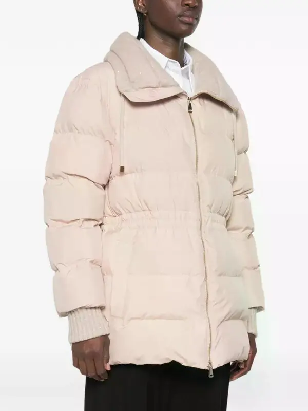 Fabiana Filippi Padded Drawstring-waist Jacket