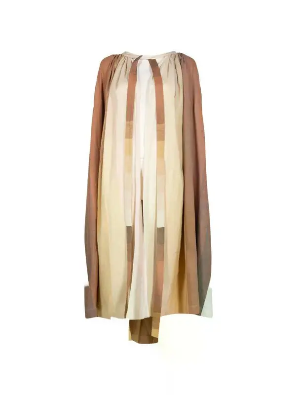 MARRAKSHI LIFE Striped Wrap Midi Skirt