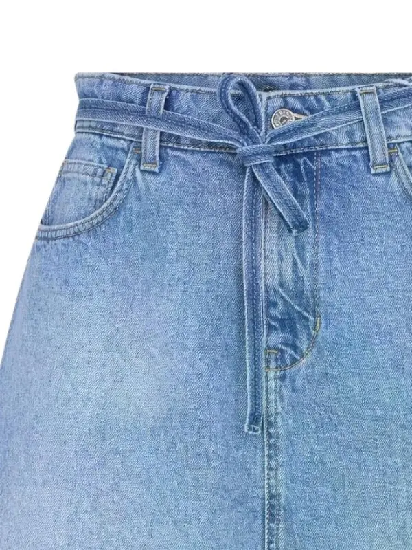 Liu Jo Mini Skirt With Belt - Blue