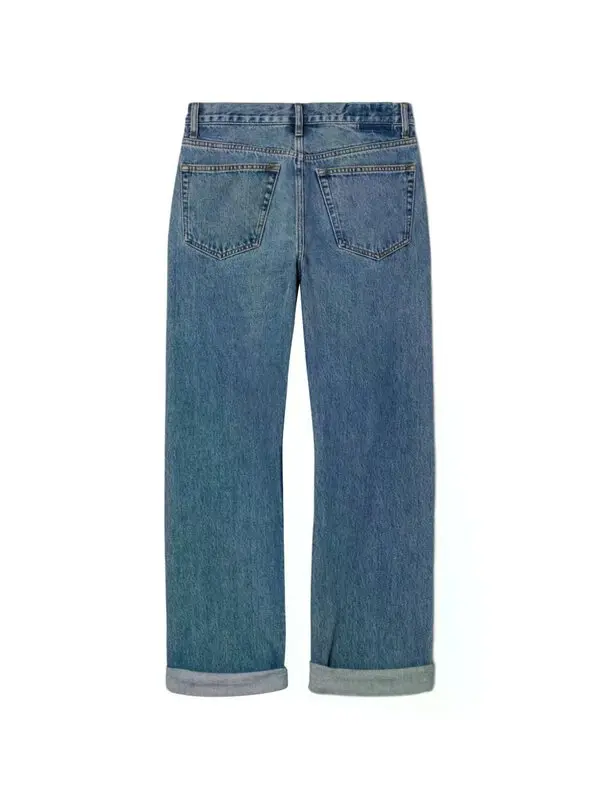 RE/DONE Beau Straight-leg Jeans
