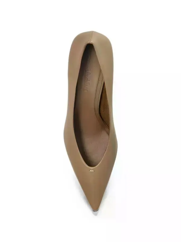 Max Mara Leather Pointed-toe Pumps