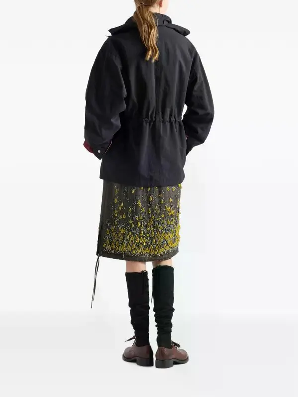 Prada Technical Fabric Parka