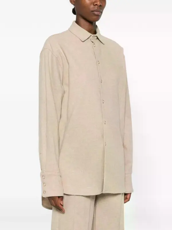 LE SULLY STUDIO Buttoned-cuff Oversized Shirt