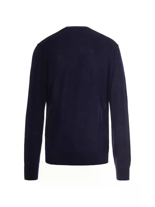 BALLANTYNE Button-fastening Wool Cardigan