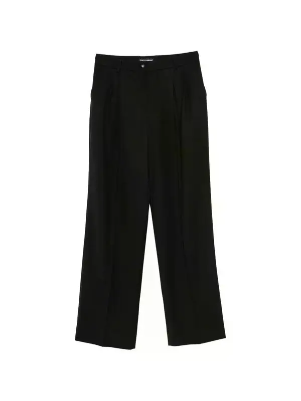 Dolce & Gabbana Pleated Wide-leg Trousers