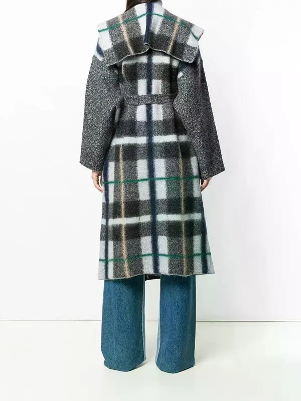 Stella McCartney Checked Belted Cardigan