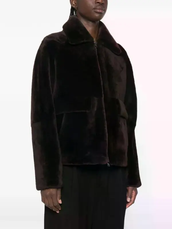 FURLING BY GIANI Giulia Faux-fur Jacket