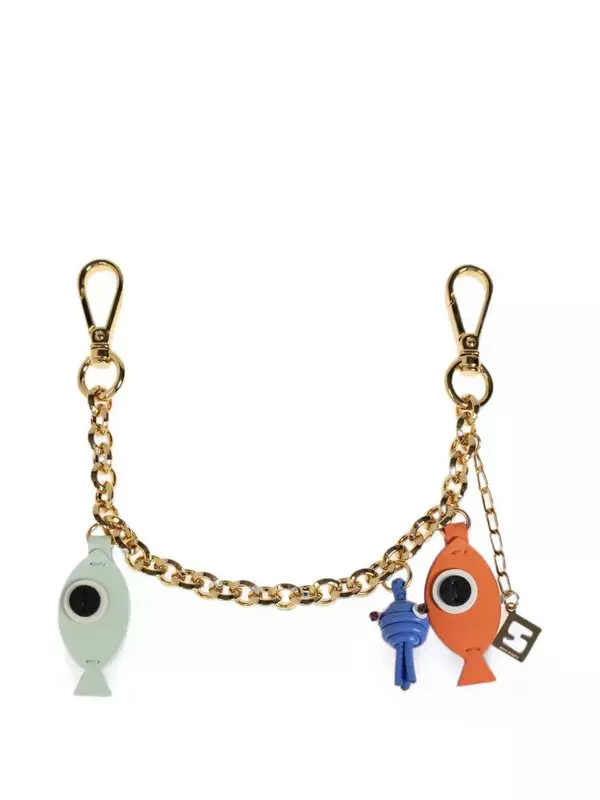 Fendi Chain Fish Charm