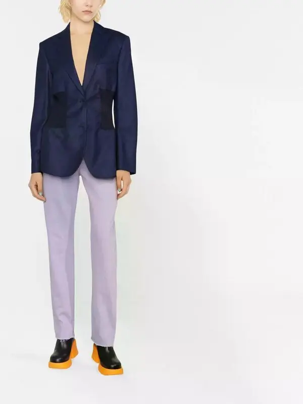Stella McCartney Elastic Band Single-breasted Blazer